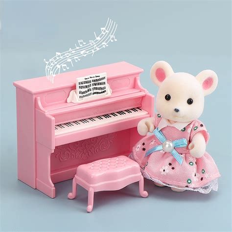 Play House Toy Simulation Classroom Piano Miniature Scene Doll House Model Set Shopee Philippines