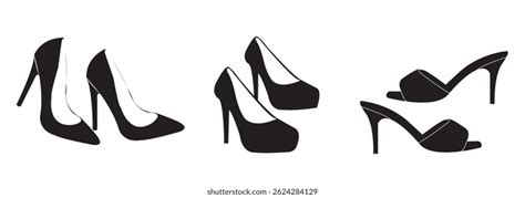 Vector Sexy Legs High Heeled Shoes Stock Vector Royalty Free