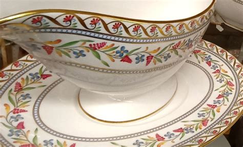 Beautiful Spode Dinnerware C1800 Bahoukas