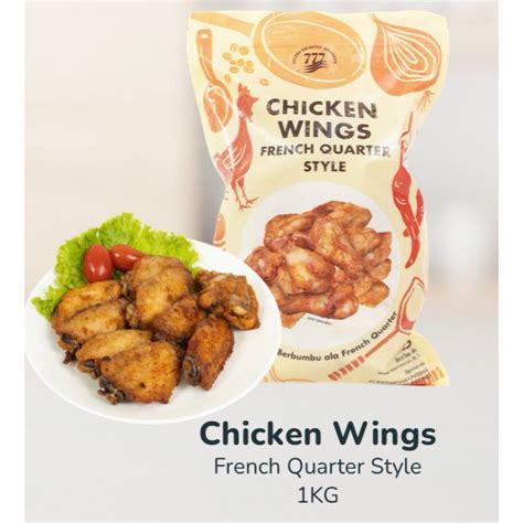 Jual Chicken Wings French Quarter Style New Orleans Merek 777