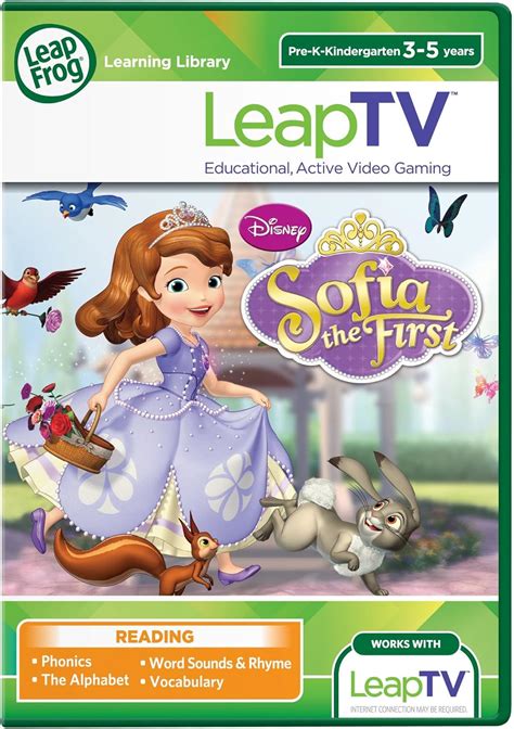 Leapfrog Leaptv Learning Game Disney Sofia The First Sofias Picnic Games Uk Toys