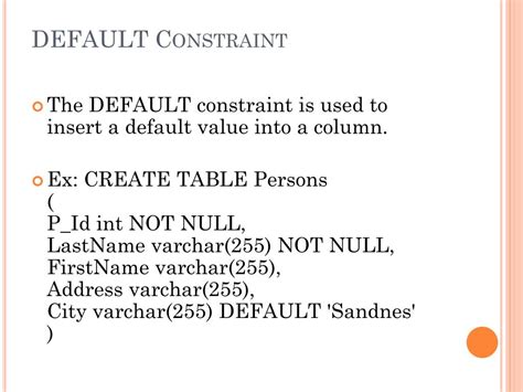 Ppt Understanding Sql A Guide To Database Access And Manipulation