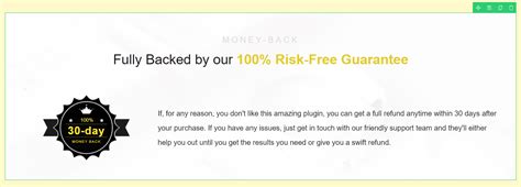 Adding Guarantee Boxes To Your Thrive Architect Pages Thrive Themes