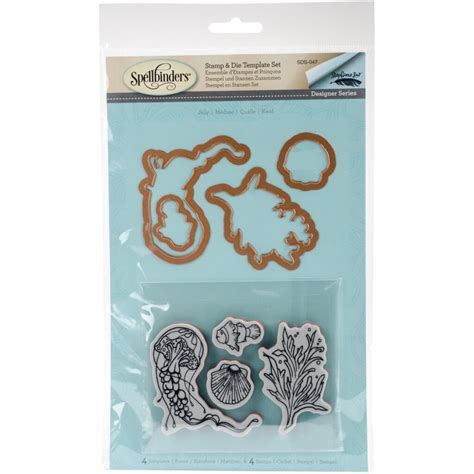 Spellbinders Stamp And Die Cutting Set Jelly Scrapbook Essentials Bc