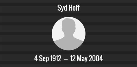 Syd Hoff Death Anniversary