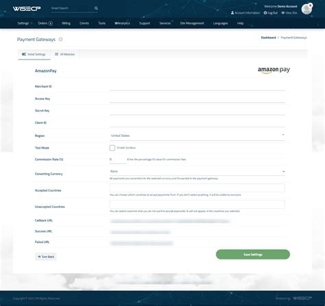 Amazon Pay Wisecp