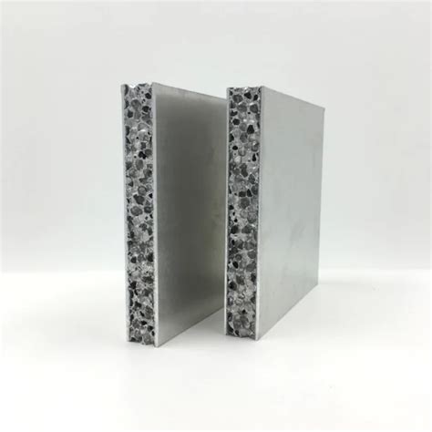 Metal Foam Core Panel Foamed Aluminum Sandwich Foam Panel For Energy