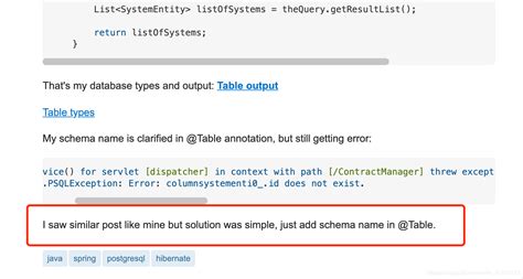 Caused By Org Postgresql Util Psqlexception Error Column Xxx Xxx