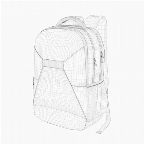 Classic Backpack 3d Model Free Download