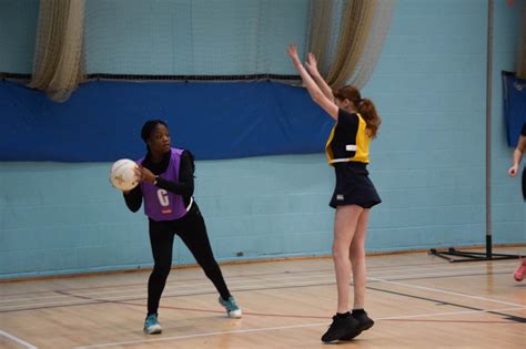 Caroline Chisholm School Sixth Form Netball Friendly 5 12
