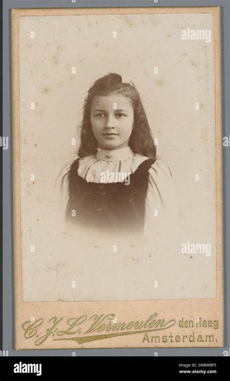 Portrait Of Marie Ingen Housz Cornelis Johannes Lodewicus Vermeulen 1900 Photograph Visit