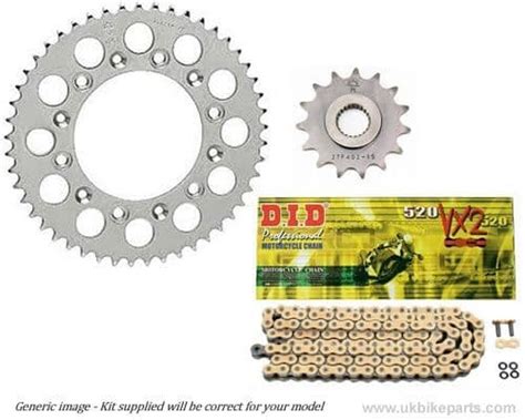 Steel Sprockets And Gold Did X Ring Chain Suzuki 1200 Bandit 2006