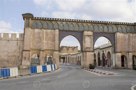 Panoramic View Of Meknes A City In Morocco Which Was Founded In The