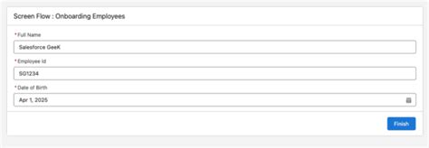 Validation In Screen Flow In Salesforce Salesforce Spring25