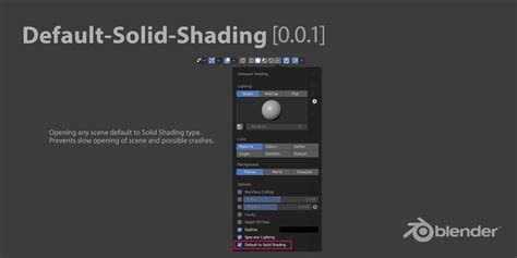 Github Schroefdefault Solid Shading Reset The Shading Type Of 3d View To Solid Shading