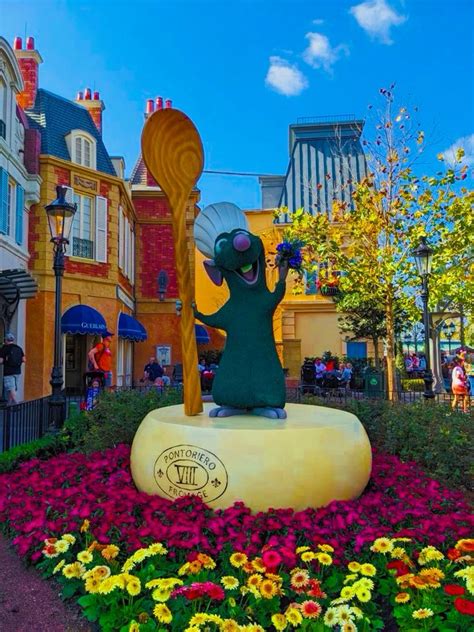 Remy The Rat At The Epcot France Pavilion Artofit