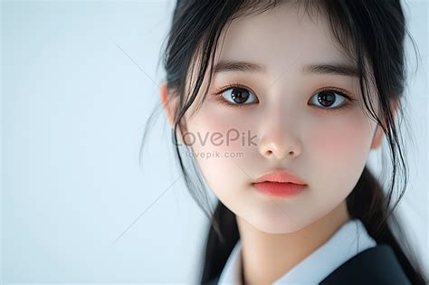 Girl In College Uniform Image And Picture For Free Download Lovepik