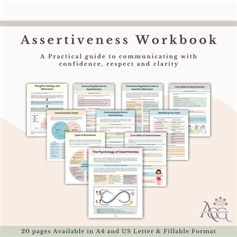Communication Skills Bundle Assertive Communication Worksheets