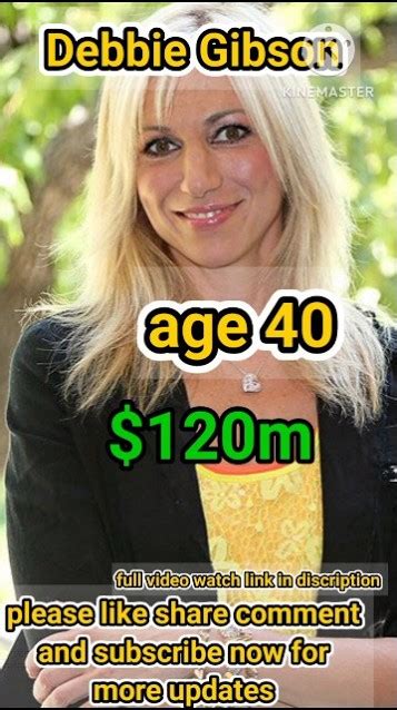 The Evolution Of Debbie Gibson Shorts Shortsvideo Shortfeed Viralshort Youtubeshorts Youtube