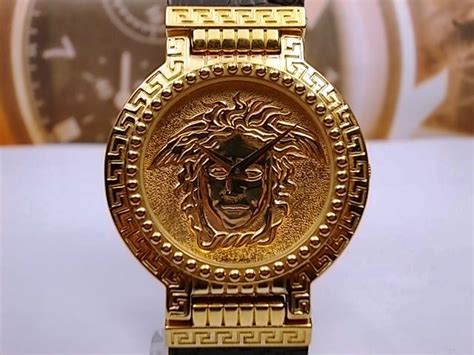 Gianni Versace Signature Gold Watch Vintage Watches Versace Watch