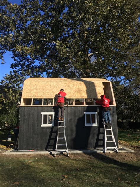 Our Tuff Shed Build Kindred Vintage