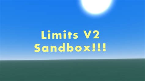 limits v2 0 sandbox