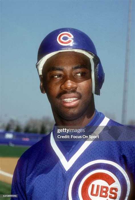 Jerome Walton Of The Chicago Cubs Looks On Prior To The Start Of A News Photo Getty Images