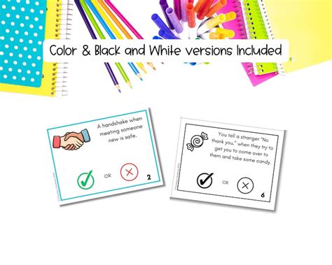 Personal Safety Task Cards 3rd 5th Grade Printable And Digital Cards