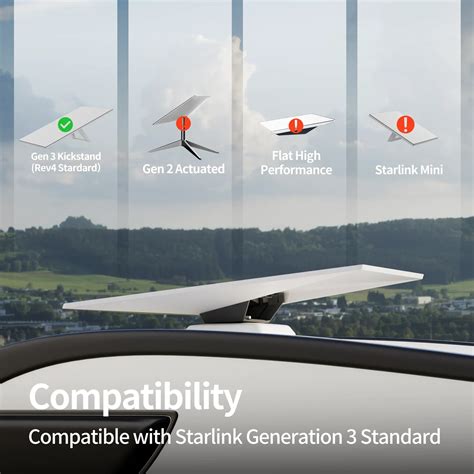 Starlink Gen 3 Mobility Mount Fixed Installation Designed For