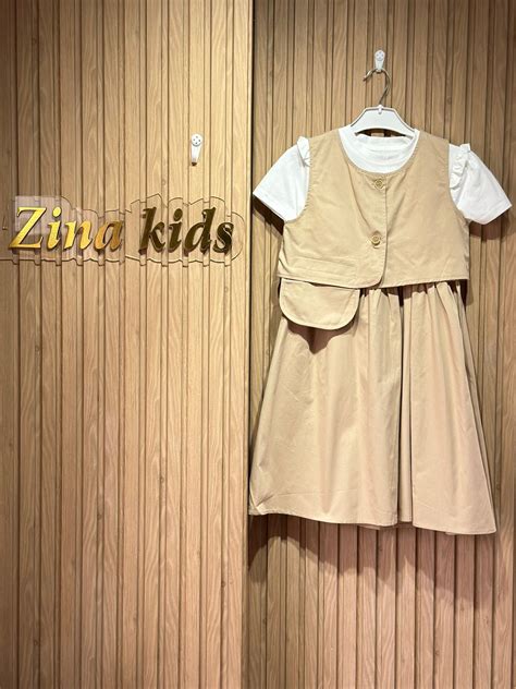 Zina فستان بلبس من ٤ ل ٨ متوفر ب ٣ الوان بيجي زيتي بني Facebook