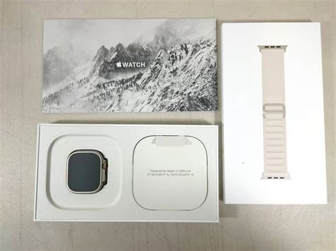 Yahooオークション 【開封済・美品・ロック解除済】apple Watch Ult