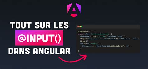 Tout Sur Les Inputs Dans Angular On Le Sait Un Input Dans Angular Sert By Kevin Tale Medium