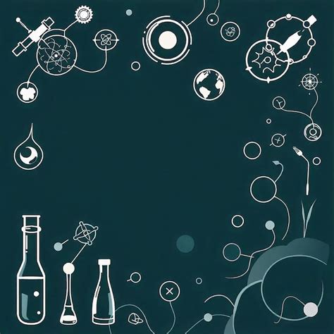 Science Background Design Premium Ai Generated Image