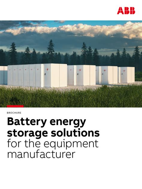 Abb Bess Pdf Power Supply Power Engineering