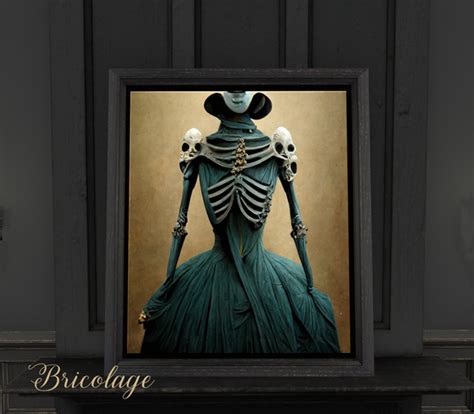 Second Life Marketplace Bricolage Victorian Skeleton Ball F