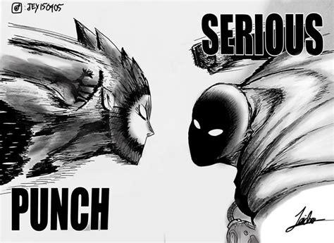 Saitama Serious Vs Cosmic Garou