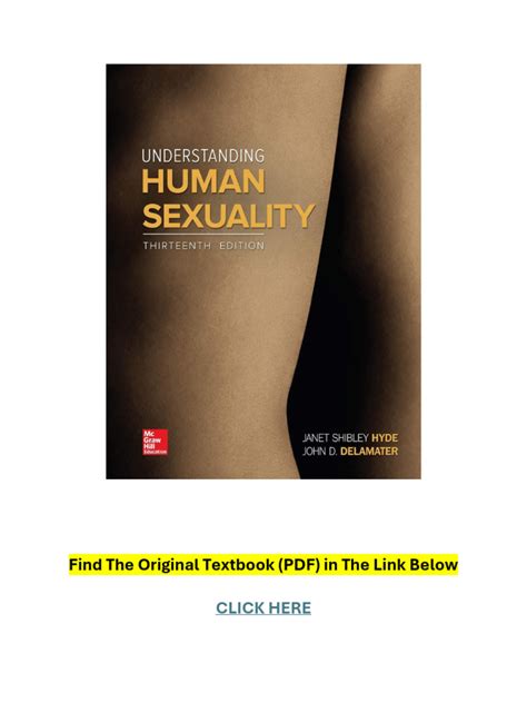 Understanding Human Sexuality 13th Edition Pdf Pdf Human Sexuality
