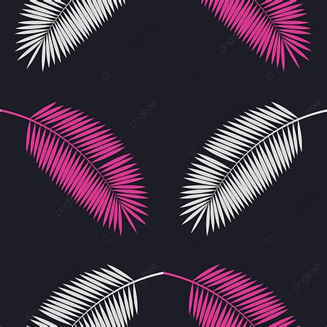 Palm Seamless Pattern Vector Hd Png Images Palm Leaf Seamless Pattern