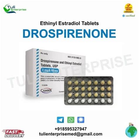 Drospirenone And Ethinyl Estradiol Tablets Packaging Type Box Dose 5 At ₹ 545strip In New Delhi