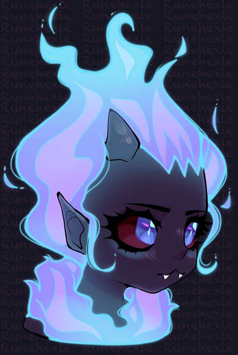 Fire Pixie Oc Fantasy By Runehexle On Deviantart
