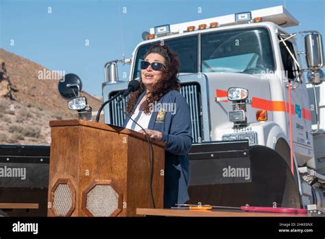 A California State Highway Near The Town Of Mojave In Kern County Is