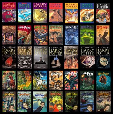 All Harry Potter Original Book Covers Lakisha Briseno