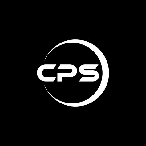 Cps Letter Logo Design In Illustration Vector Logo Calligraphy