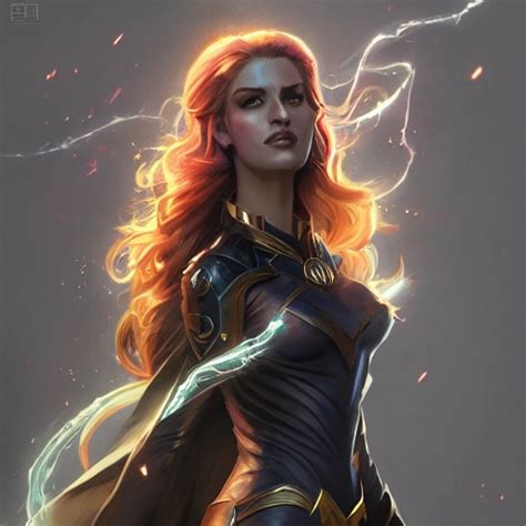 Realistic Portrait Of A Innocent Young Sexy Teen Girl Dandd Magic