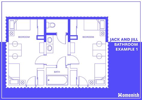 Jack And Jill Bathroom For 3 Bedrooms