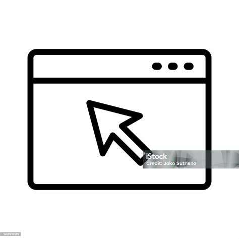 Webpage Cursor Icon Stock Illustration Download Image Now Arrow Symbol Business Choice