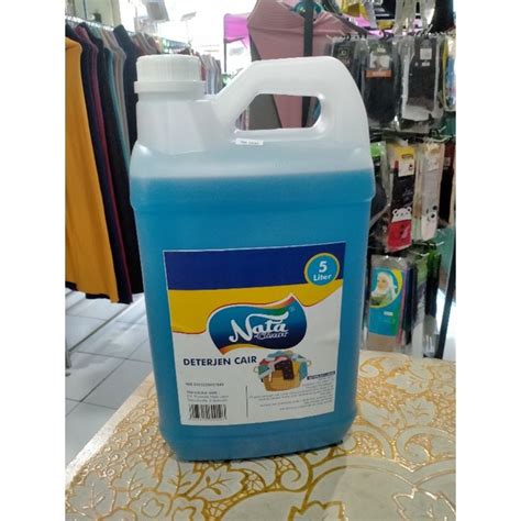 Jual Detergen Cair Nata Clean 5 Liter Shopee Indonesia