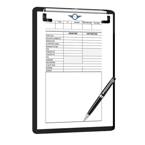 Flight Planner Nav Log Navigation Log