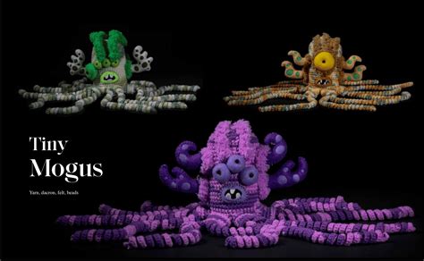 The Mogus Hand Knitted Octopus Character The Mogus