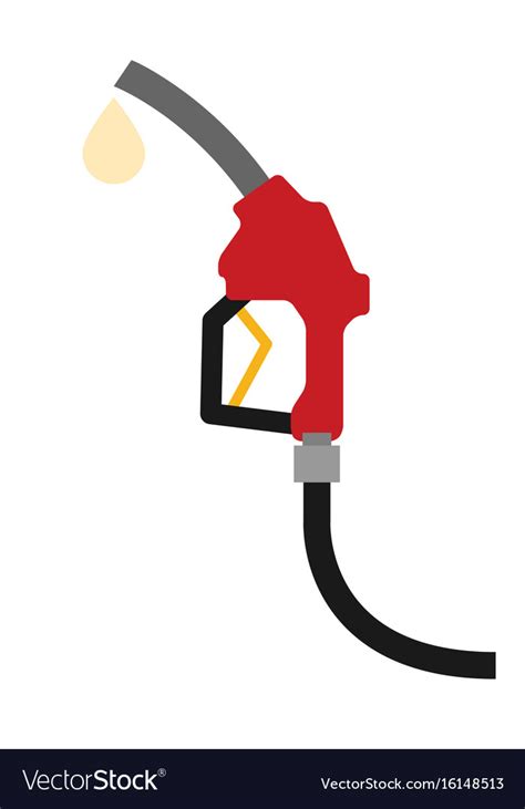 Fuel Nozzle Add Royalty Free Vector Image Vectorstock